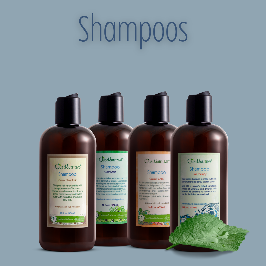 Shampoos – Just Nutritive is Just Natural Hair and Skin Care
